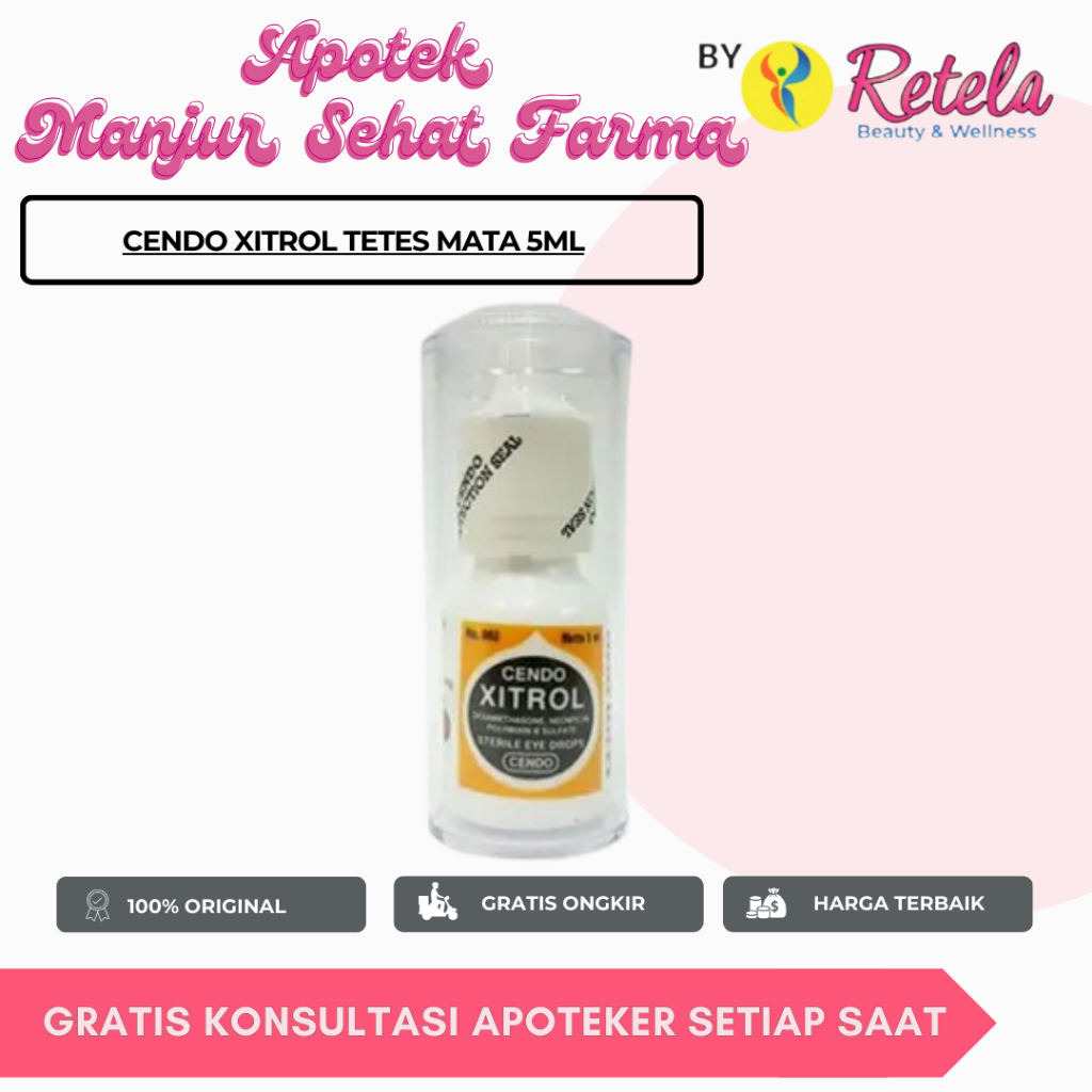 Jual CENDO XITROL TETES MATA 5ML | Shopee Indonesia