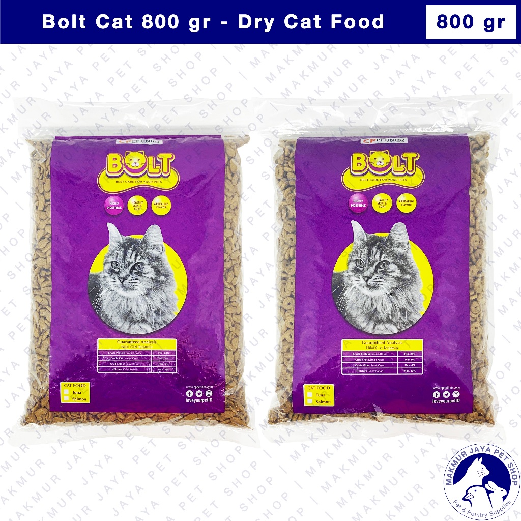 Jual Bolt 800gr Freshpack Tuna Cat Food / Makanan Kucing 800 gr ...
