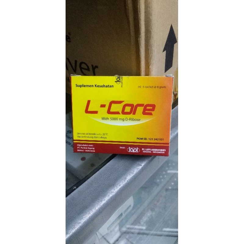 Jual L core sachet ,Lcore sachet perbox 5 sachet | Shopee Indonesia