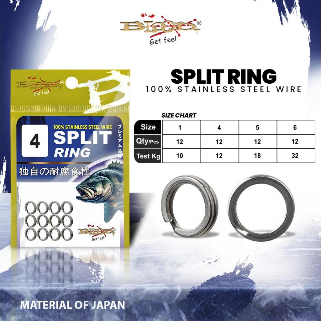 Jual Split Ring Pancing / Blood Split Ring Stainless | Shopee Indonesia