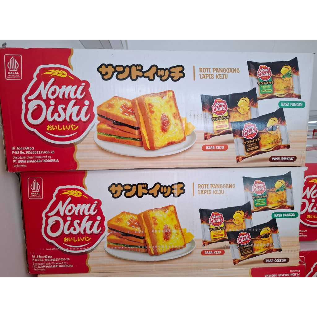 Jual NOMIOISHI Roeti Panggang Camilan Enak Sehat Halal Kue Pastry Kue ...