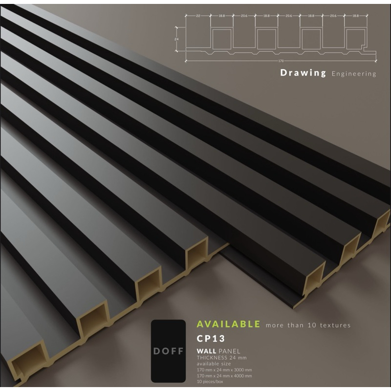 Jual WPC PANEL PANJANG 3 METER | Shopee Indonesia