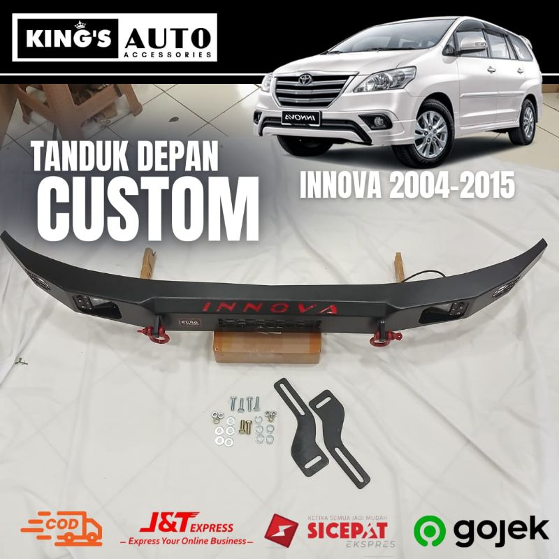 Jual Tanduk Depan Tanduk Pengaman Bumper Depan INNOVA 2004 - 2015 ...