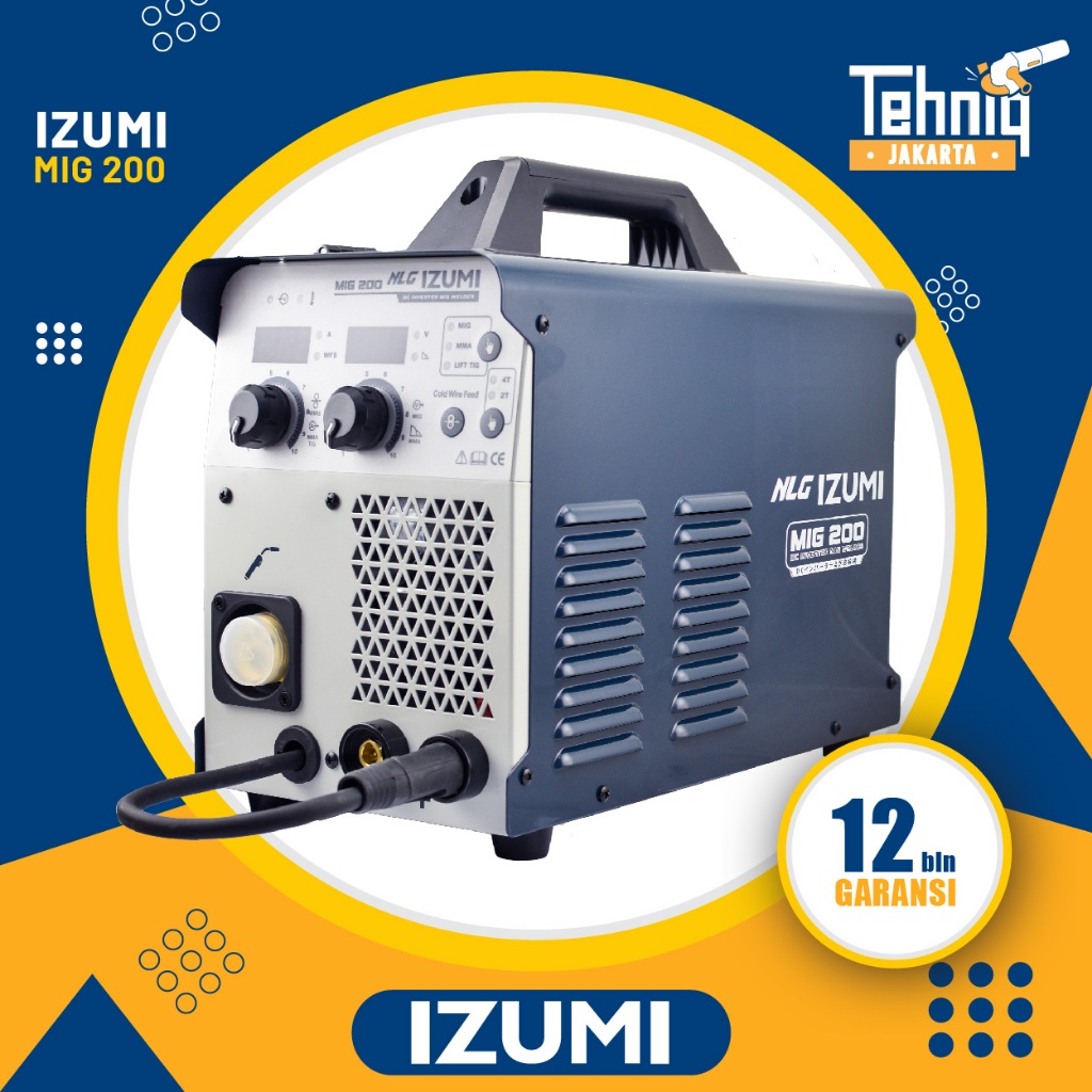 Jual Mesin Las Izumi MIG 200 Travo Las Listrik Tanpa Gas / Welding ...