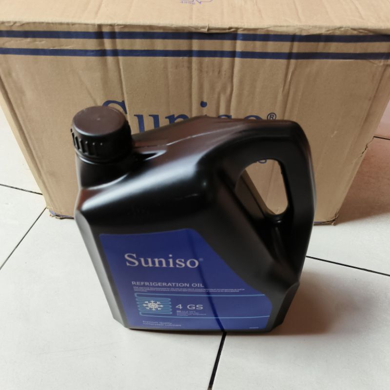 Jual Oil Oli Suniso 4 GS 4GS Refrigeration Oil - Galon 4 Liter | Shopee Indonesia