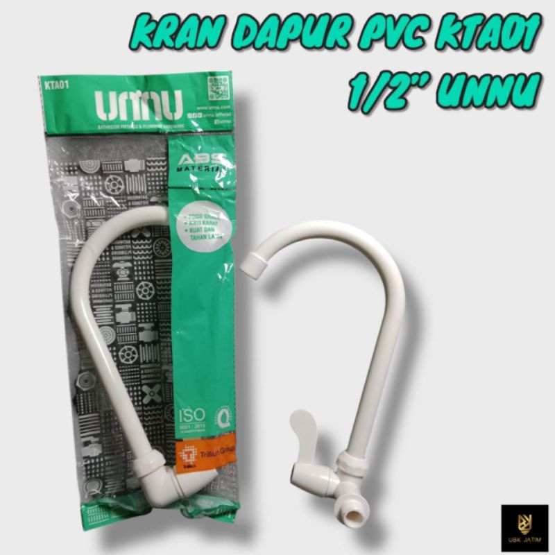 Jual KRAN DAPUR PVC KTA01 1/2" UNNU | Shopee Indonesia