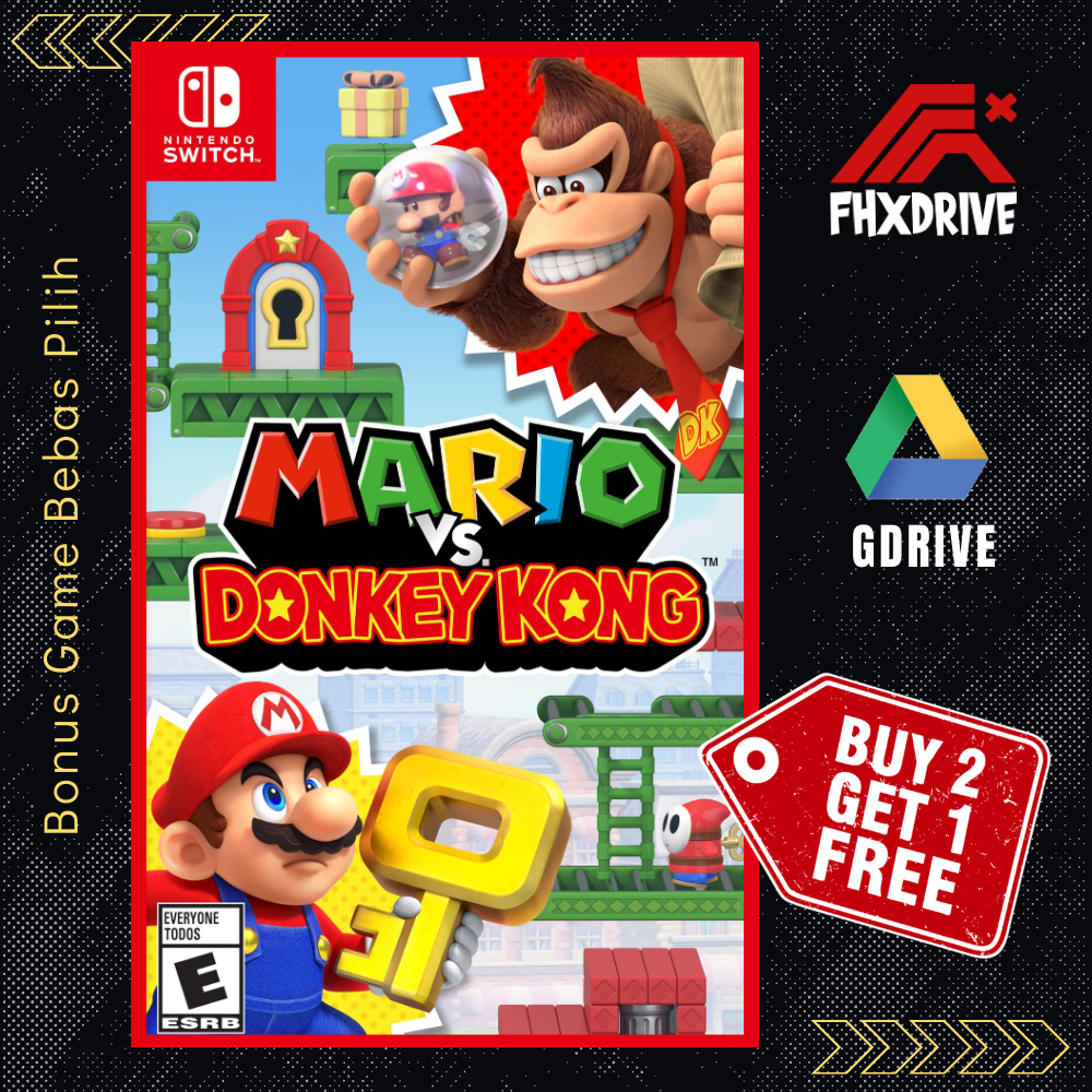 Jual MARIO VS DONKEY KONG | FORMAT XCI NSP NSZ | UNTUK EMULATOR PC ...