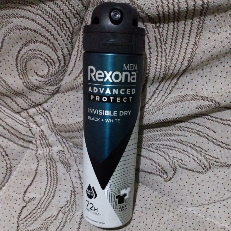 Jual Rexona Men Invisible Dry Black + White Spray 135ml | Shopee Indonesia