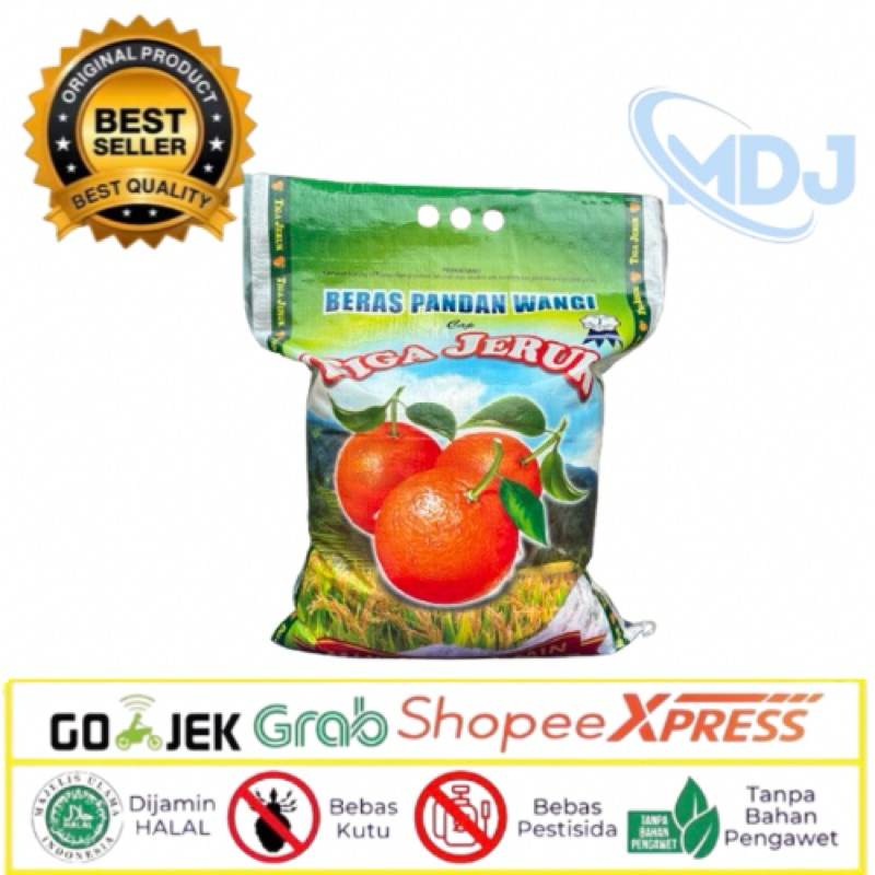 Jual BERAS CAP TIGA JERUK-10KG | Shopee Indonesia