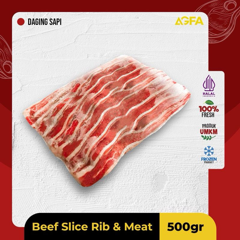 Jual Shortplate AUS 500 gram / Beef Slice Shortplate 500 gram / Daging ...
