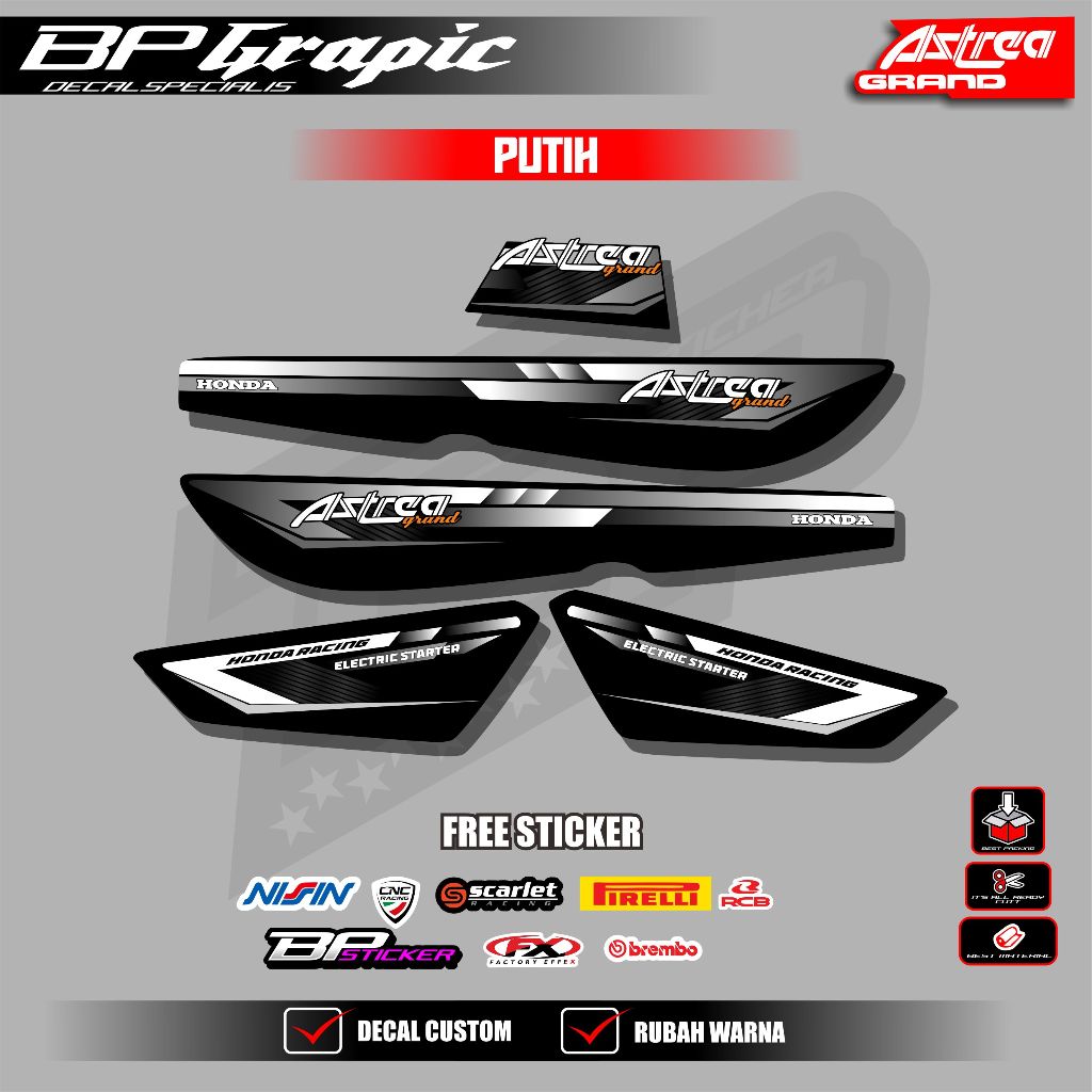 Jual STRIPING ASTREA GRAND STIKER STICKER LIST VARIASI STRIPING TEMA ...
