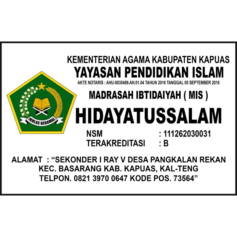 Jual Plang Banner 60x45 CM Tebal | Shopee Indonesia