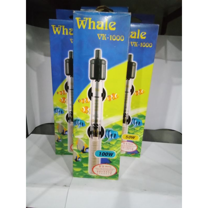 Jual Whale VK-1000 Pemanas air(hiter) 100wat ,100liter air | Shopee Indonesia