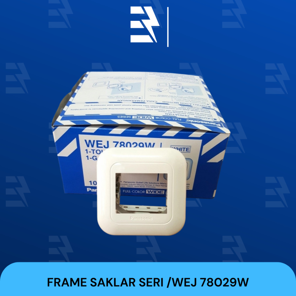 Jual Panasonic Frame Bingkai Saklar Seri Double Tunggal Lebar WEJ 78029 ...