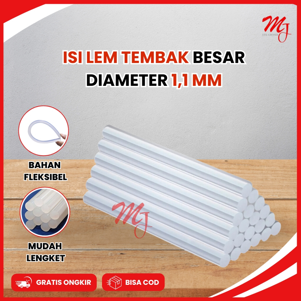Jual (1 KG) Isi Lem Tembak BESAR / Glue Gun Refill Besar | Shopee Indonesia