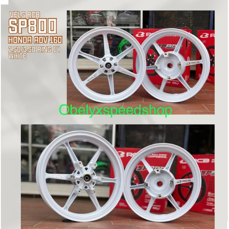 Jual VELG RACING SPORT RIM RCB SP800 HONDA ADV 160 250-14 350-14 ...