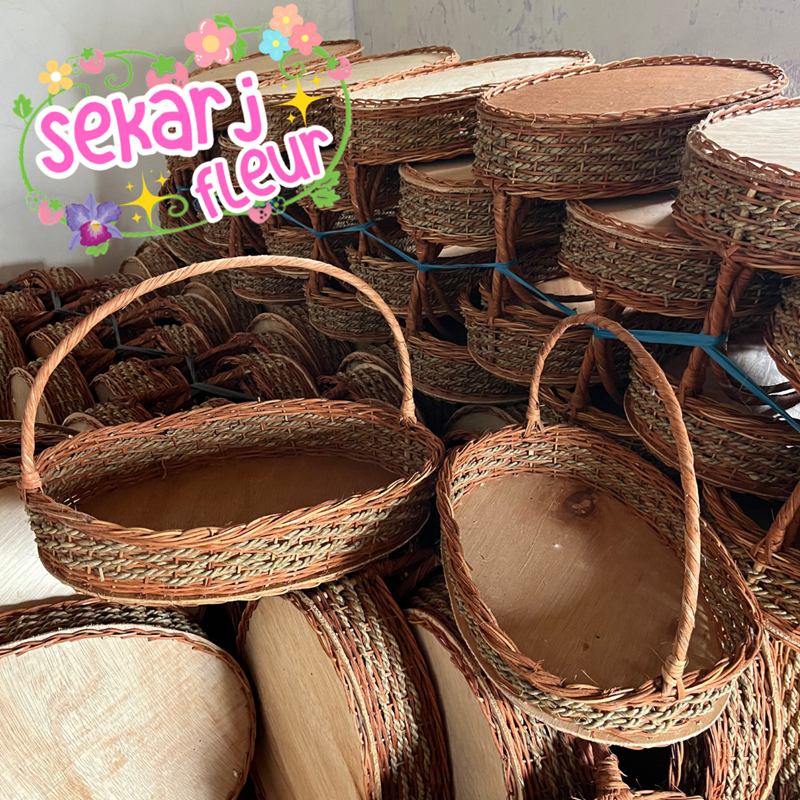 Jual KERANJANG ROTAN SESERAHAN PARCEL BUAH BAHAN PREMIUM PER PCS ...