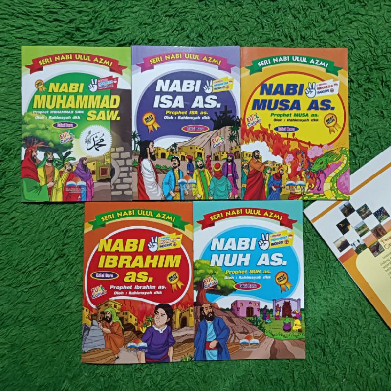 Jual ORIGINAL BUKU CERITA SERI NABI ULUL AZMI NABI MUHAMMAD SAW, NABI ...
