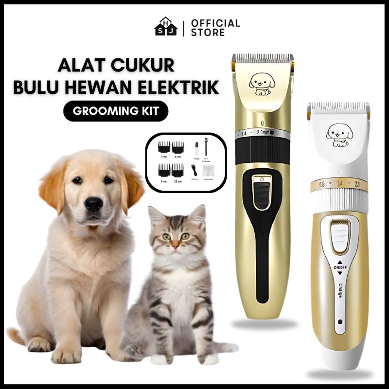 Jual Alat Cukur Bulu Kucing Anjing / Pet Clipper / Pencukur Bulu Kucing ...