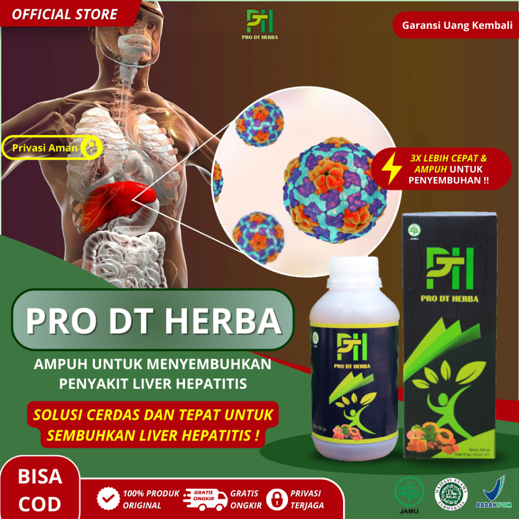 Jual Obat Liver Hepatitis B Limpa Perut Bengkak Sakit Penyakit Kuning ...