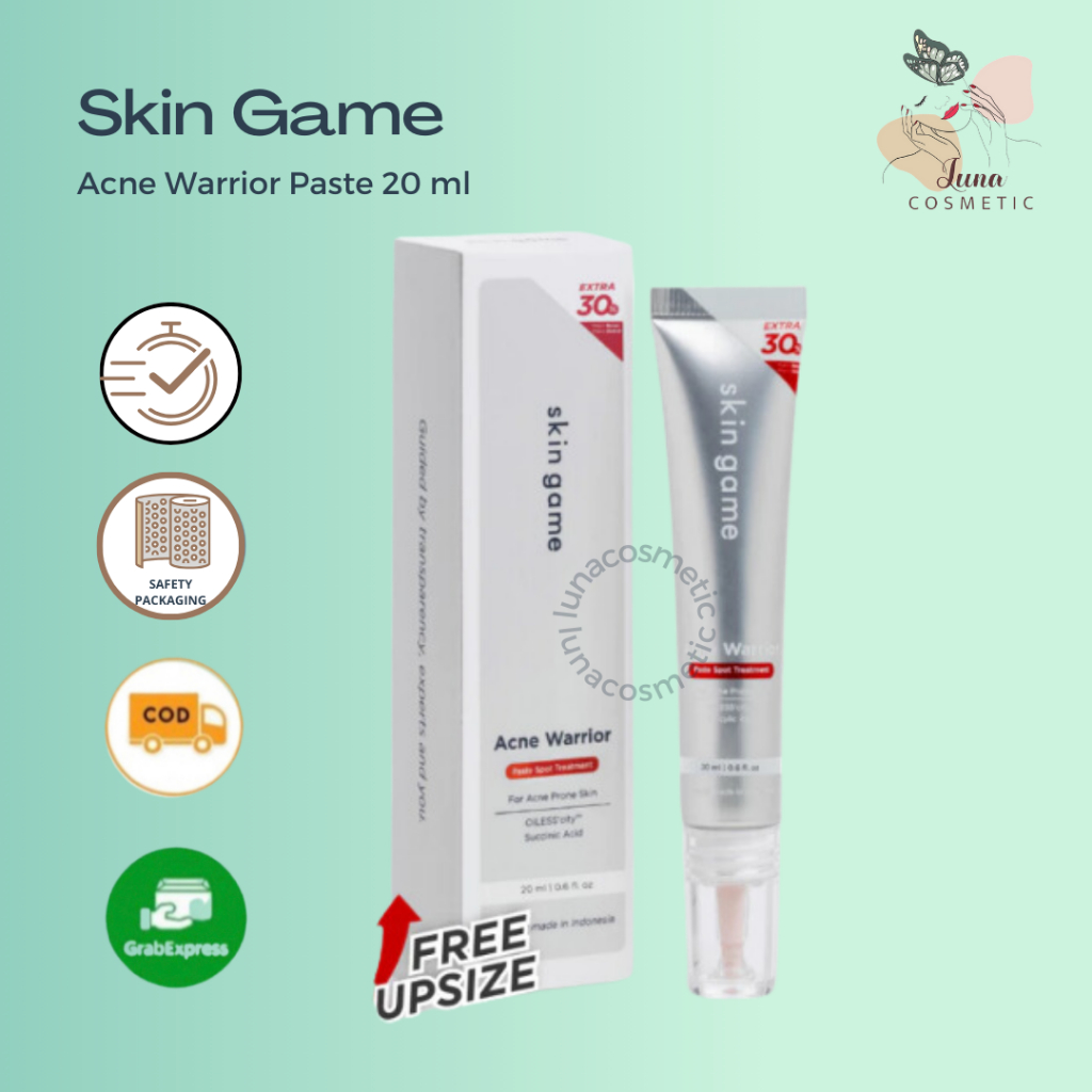 Jual Skin Game Acne Warrior Paste 20 ml | Shopee Indonesia