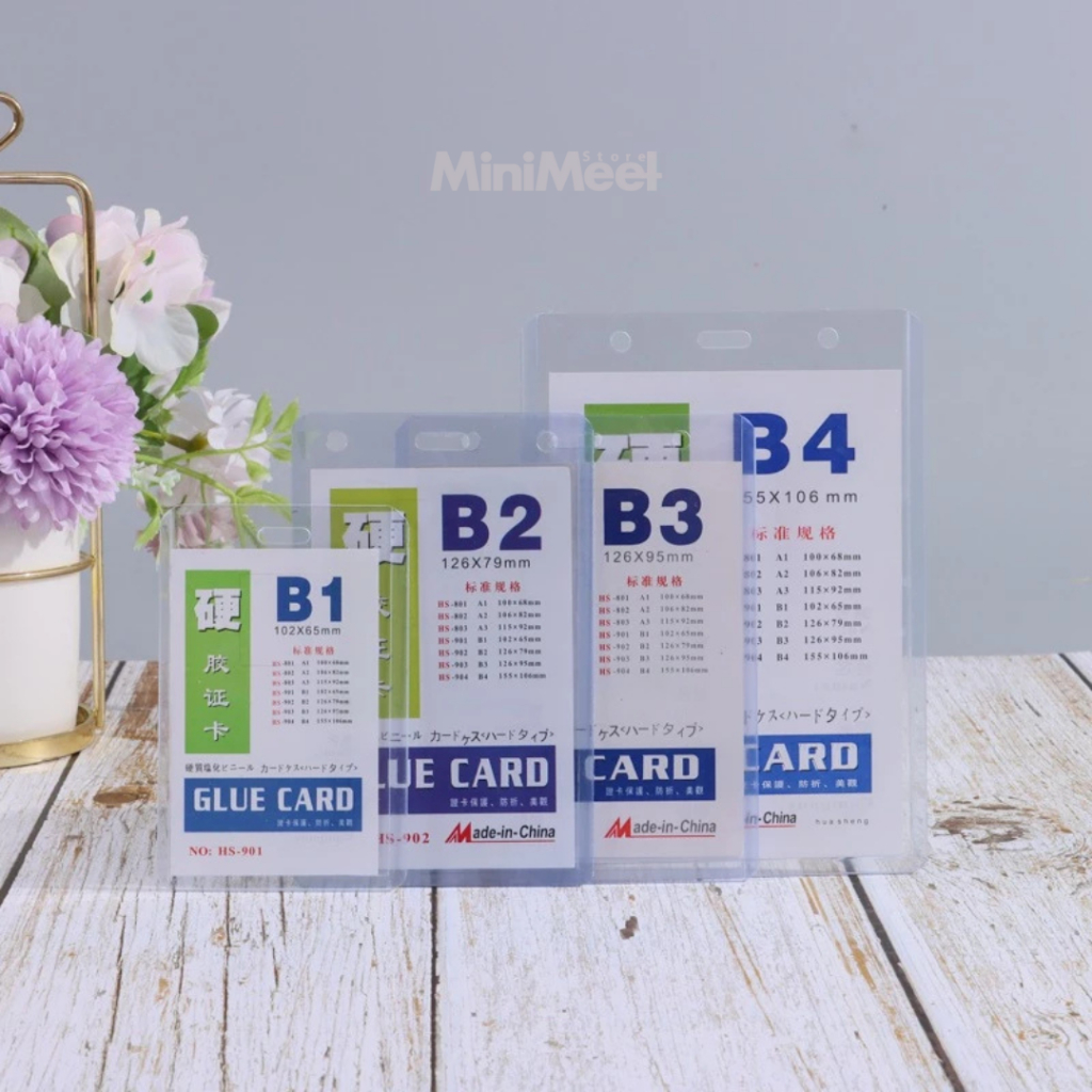 Jual ID Card Plastik / id card tebal B1 B2 B3 B4 A1 A2 A3 /Papan Name ...