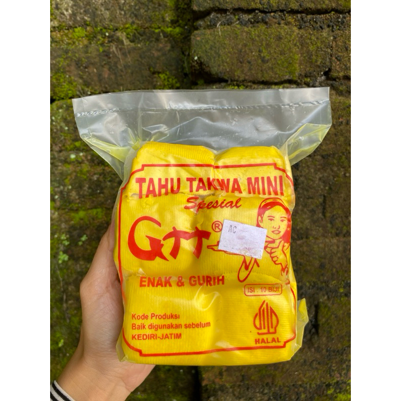 Jual Tahu Kuning Tahu Takwa Original Asli Kediri Awet Tahan Lama Isi 10 ...