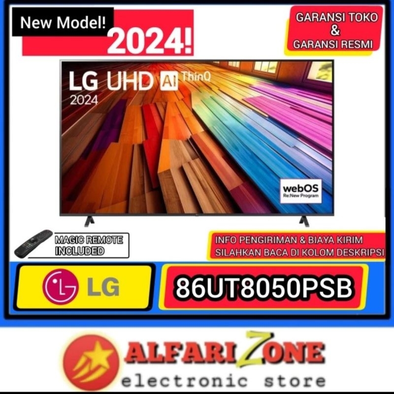 Jual LG 86UT8050 SMART TV 86 INCH UHD 4K LG 86UT8050PSB LED TV 86 ...