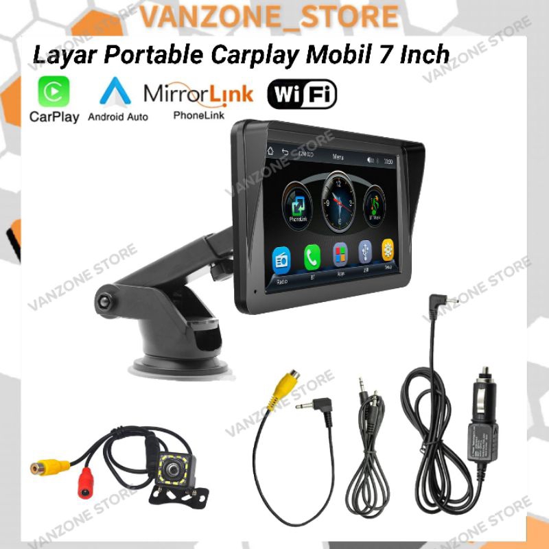 Jual Layar Carplay Android Auto 7 Inch Touchscreen Navigasi Mobil ...