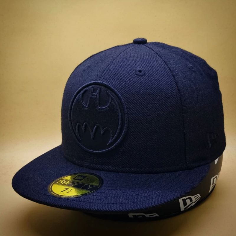 Jual Topi NE Original DC Comics Batman Round Logo Black Tonal 71/4 ...