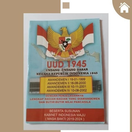 Jual BUKU UUD 1945 BESERTA SUSUNAN KABINET MERAH PUTIH | Shopee Indonesia