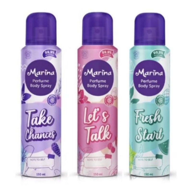 Jual Marina perfume body spray 150 ml | Shopee Indonesia