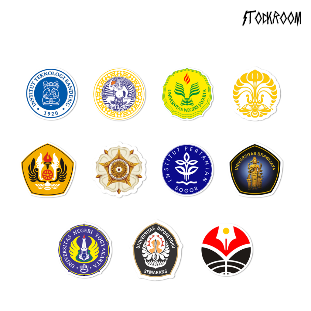 Jual STICKER UNIVERSITAS / STICKER UB / STICKER BIJIAN / STICKER ...