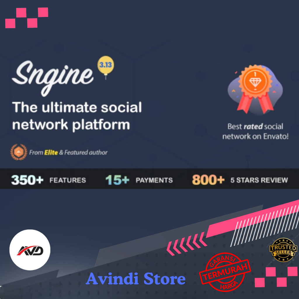 Jual Sngine - The Ultimate PHP Social Network Platform | Shopee Indonesia