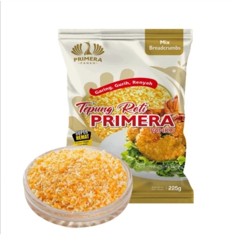 Jual PRIMERA PANKO TEPUNG ROTI / BREADCRUMBS / TEPUNG PANIR 225Gr ...
