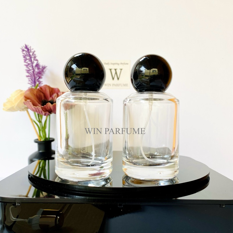 Jual Botol Parfume 50ml Alche Mist Drat Ulir Tutup Bulat Hitam Spray ...