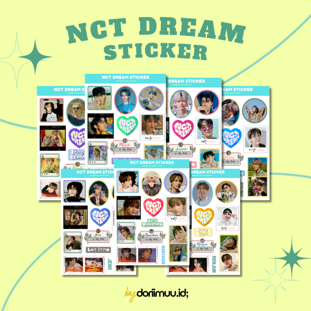 Jual NCT DREAM STICKER (No Cutting) | Shopee Indonesia