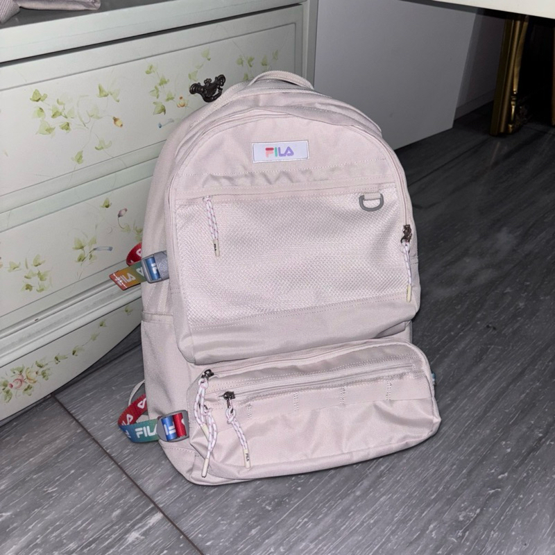 Jual fila backpack x bts collab (preloved) | Shopee Indonesia
