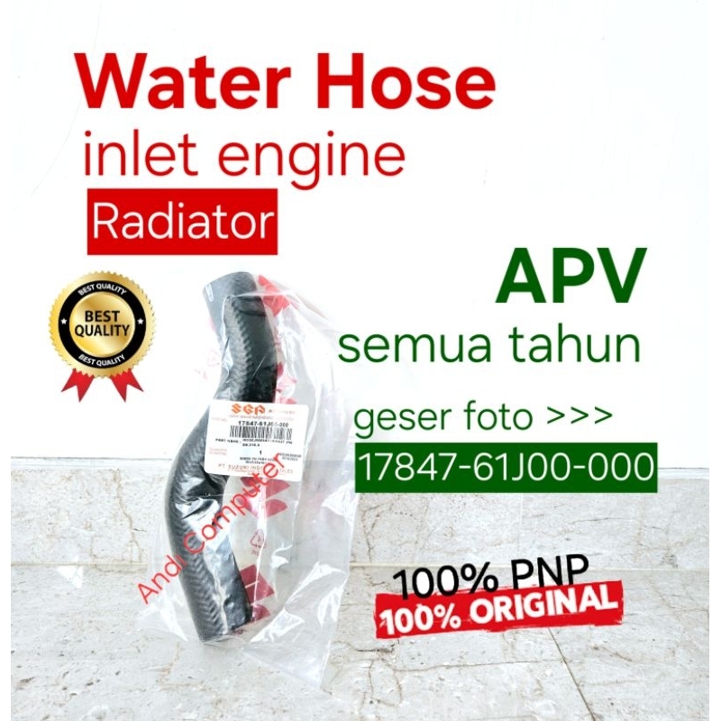 Jual Selang Hose Water Air Inlet Radiator APV Original | Shopee Indonesia