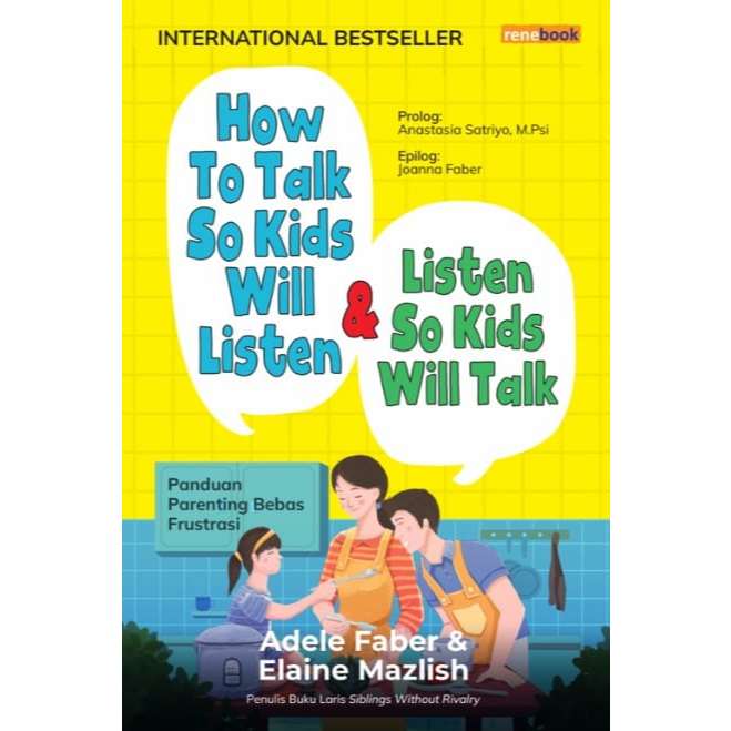 Jual HOW TO TALK DO KIDS WILL LISTEN & LISTEN SO KIDS WILL TALK, Adele ...