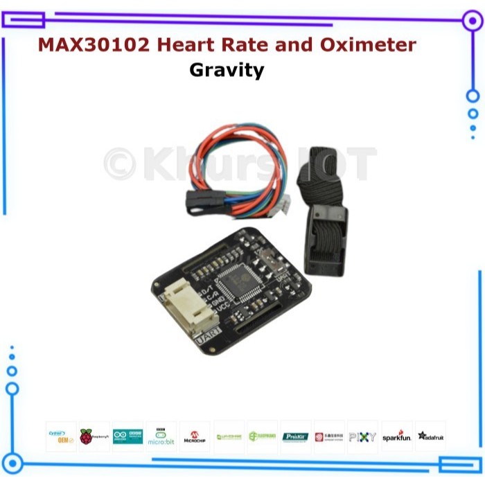 Jual DFRobot Fermion : MAX30102 Heart Rate and Oximeter Sensor ...