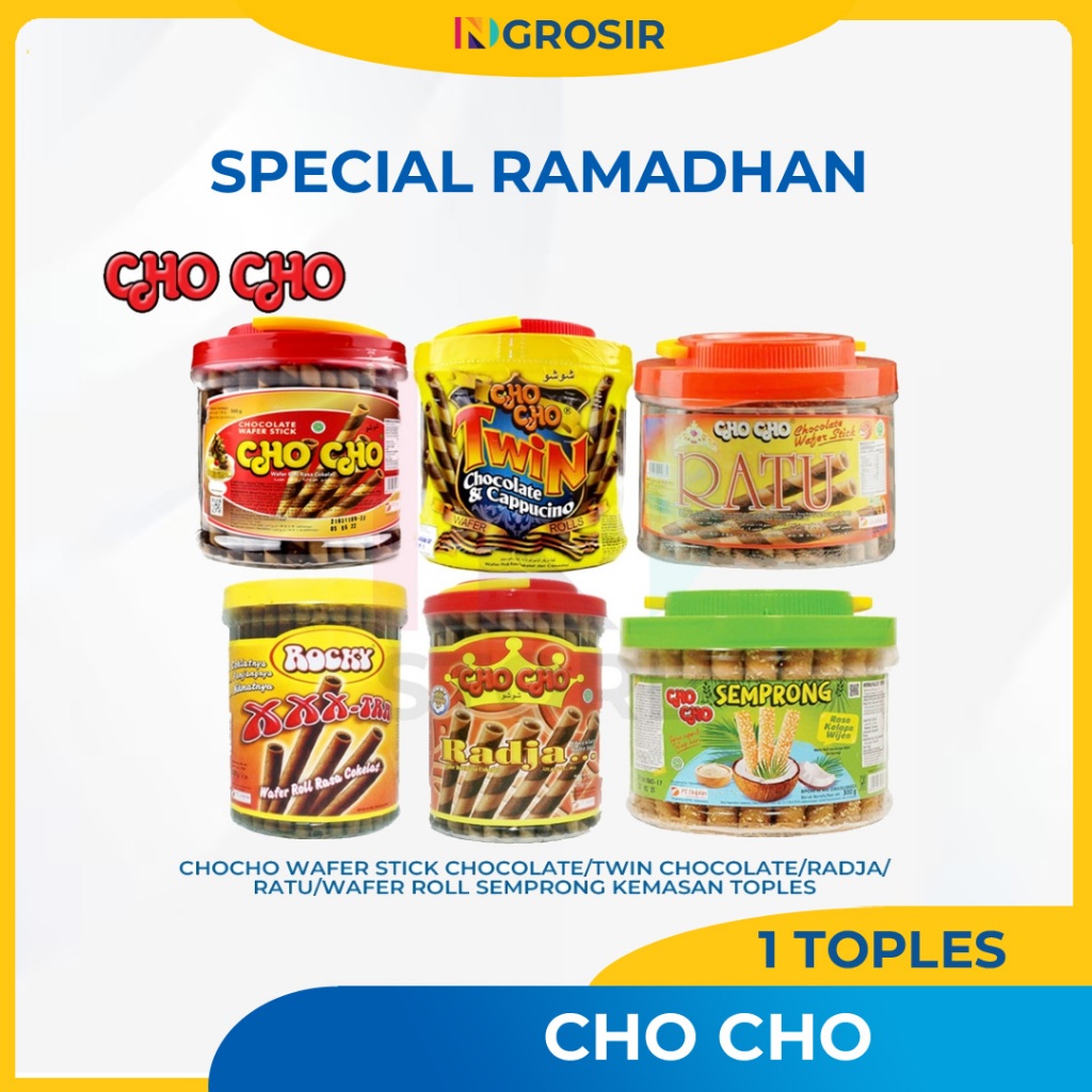 Jual Cho Cho Astor Wafer Stick/Radja/Ratu/Chocolate/Roll Semprong/Twin ...