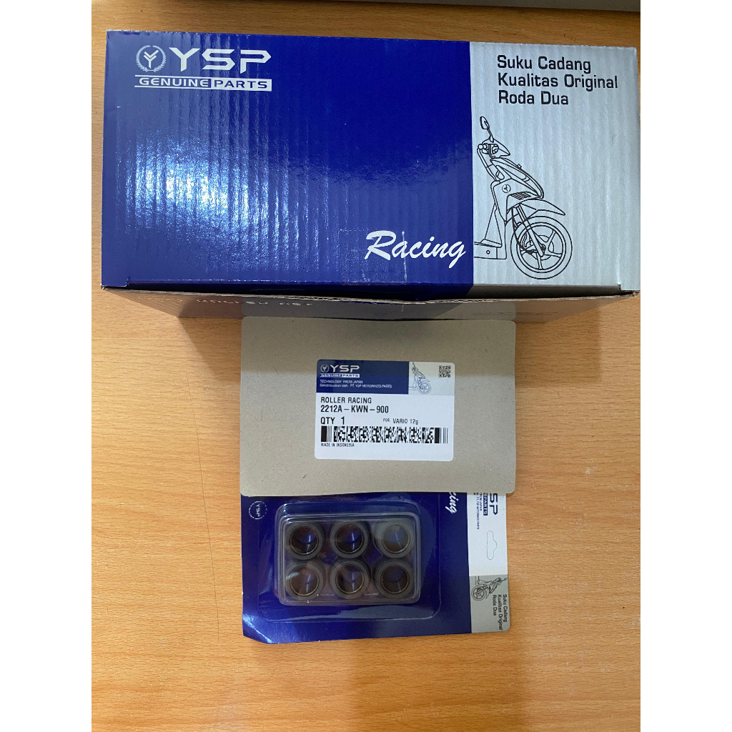 Jual (GROSIR) YSP ROLLER RACING KWN VARIO 12gram (harga per 3set ...