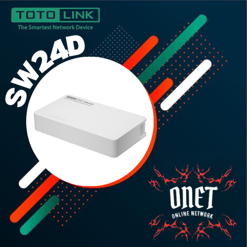 Jual TOTOLINK SW24D 24-Port 10/100Mbps Desktop Switch | Shopee Indonesia