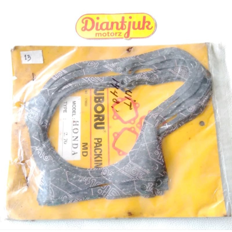 Jual Gasket Paking Perpak Bak Blok Calter Kiri Magnet Magnit Honda C70 C700 C800 Super Cup ...