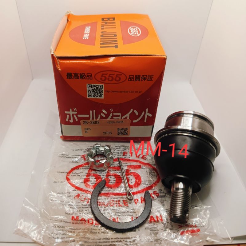 Jual BALL JOINT LOW BALL JOINT BAWAH INNOVA HILUX FORTUNER 555 JAPAN ...