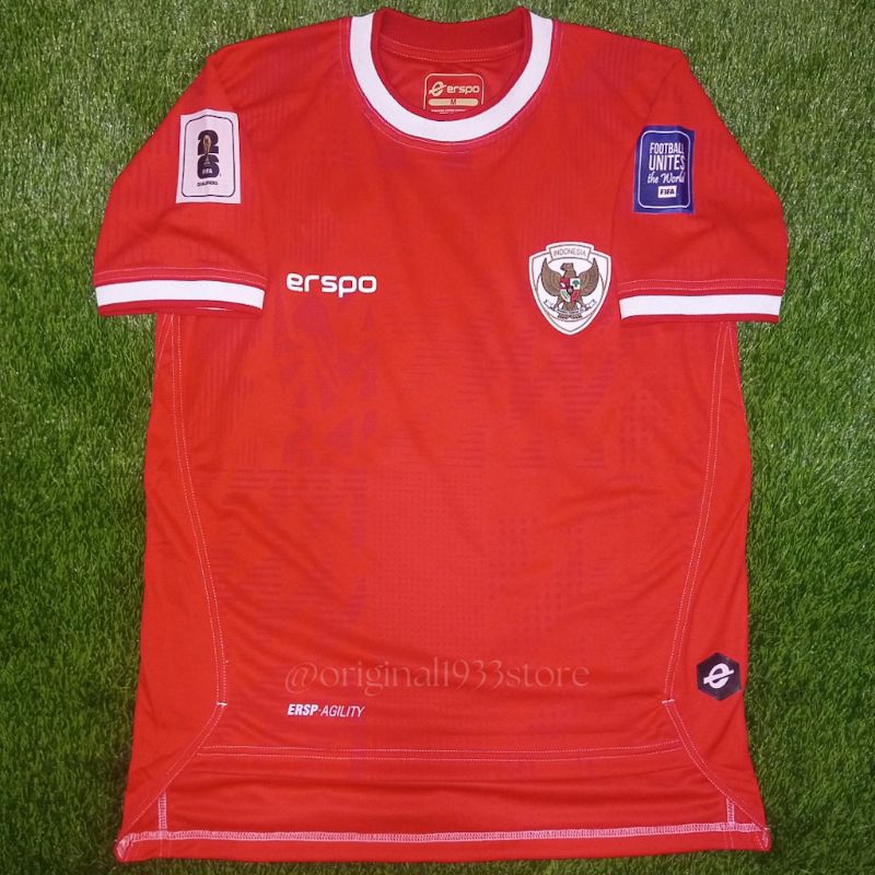 Jual Jersey Timnas Indonesia 2024 Home Jersey Timnas Jersey Indonesia Jersey Bola Timnas ...