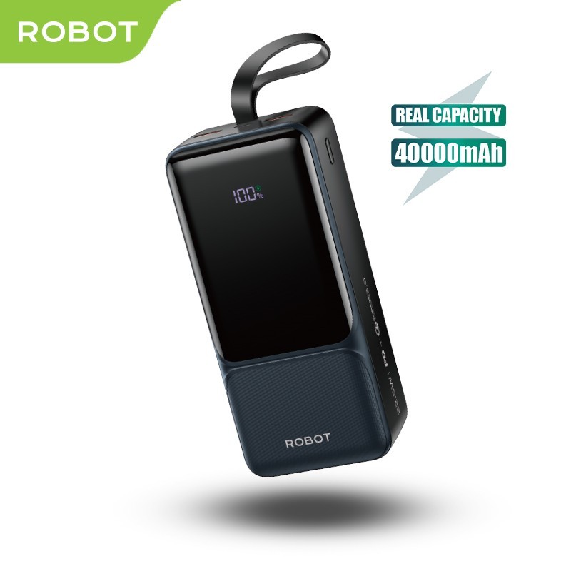 Jual ROBOT RT40 Powerbank 40000 Mah 22.5 W Two Way Fast Charging ...