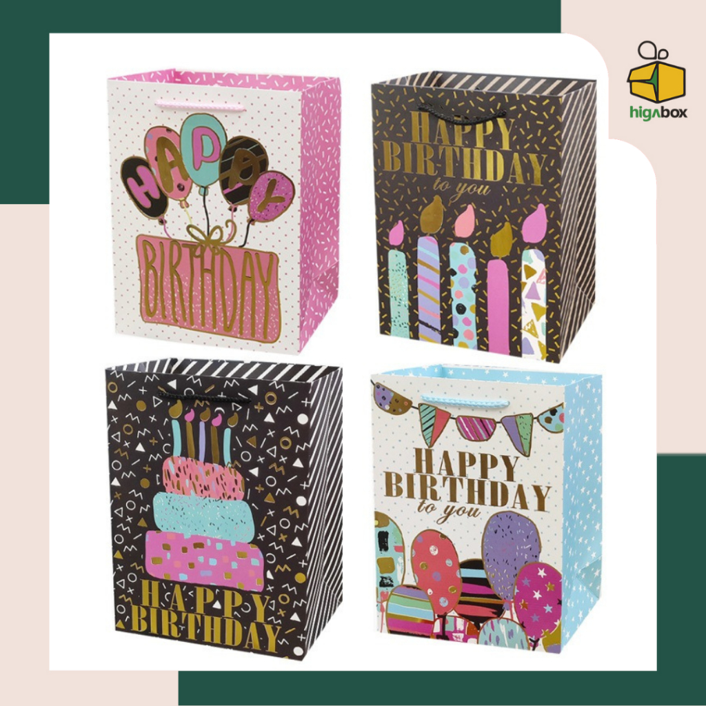 Jual Paper Bag Birthday / Tas Ulang Tahun / Paper Bag Kertas Hadiah ...