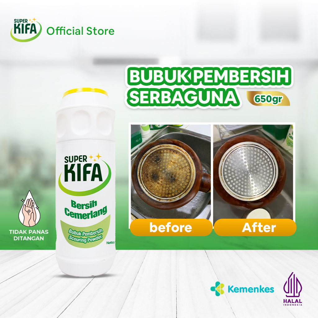 Jual Superkifa Bubuk Canister 650Gr - Bubuk Serbaguna Pembersih ...